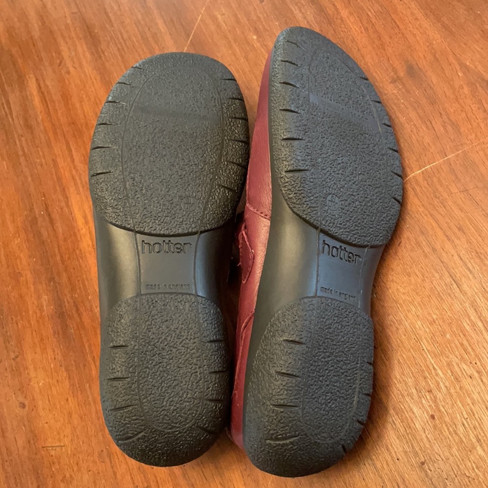 Hotter Comfort Concept Women Burgundy Shake Shoes, Si… - Gem